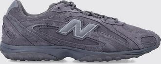 New Balance 204L Sneaker aus anthrazitfarbenem Veloursleder mit appliziertem Logo