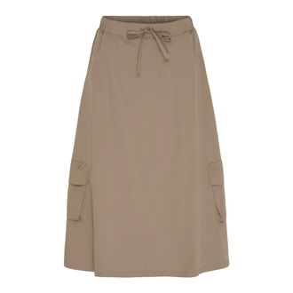 Notyz Cargo-Midirock - - Skirts - Damen - Beige - M
