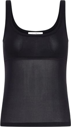 Max Mara Femme, Tops, Noir, Taille: 38 FR Hauts sans manches