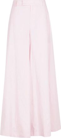 Federica Tosi Femme, Pantalons, Rose, Taille: 36 FR Wide Pantalons