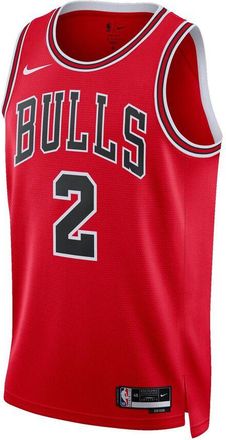 Nike Herren Basketballtrikot NBA BALL LONZO CHICAGO BULLS ICON EDITION 2022/23