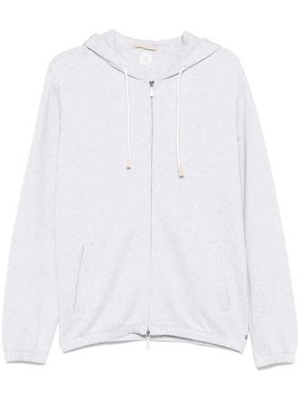 Eleventy hoodie chiné - Gris