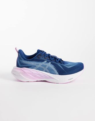 Asics Dynablast 6 - Baskets de course - Bleu fonc&eacute; et lilas