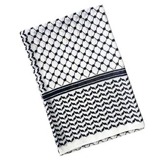 Generic Palestine - &Eacute;charpe palestinienne | Bandana Palestine | Hijab arabe | Ch&acirc;le palestinien doux 180 x 70 cm Bandana authentique pour int&eacute;rieur et ext&eacute;rie