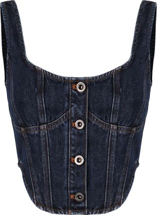 Self Portrait Femme, Tops, Bleu, Taille: 34 FR Hauts