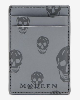 Alexander McQueen Magnetisches McQueen Kartenetui - Item 8361401AAWE1960