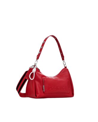 Desigual Womens Accessories PU Hand Bag, RED