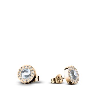 Bering Arctic Symphony Gold Ohrringe Kristall - - Accessories - Damen - Gelb - ONE SIZE