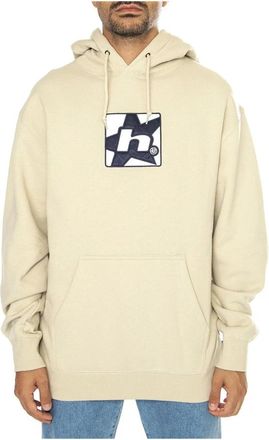 HUF Huf, Homme, Sweatshirts et sweats &agrave; capuche, Beige, Taille: M Sweat &agrave; capuche
