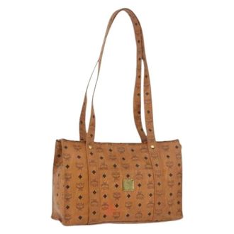 MCM Sac cabas Pre-owned - Femme - Pre-owned - Brun - Taille: ONE Size
