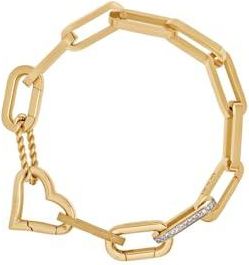 iXXXi Connect Bracelet composite Nancy Or | 17.5cm, 17.5cm, Acier inoxydable, Pas de gemme