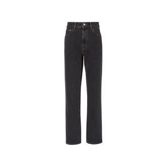 GCDS Choker Gerades Jeans - - Jeans - Damen - Schwarzk - W25