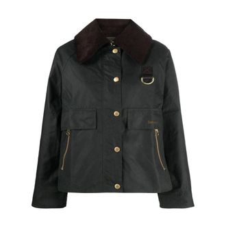 Barbour Catton Wax Jacket - - Jackets - Damen - Gr&uuml;n - M