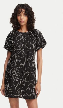 French Connection Kleid f&uuml;r den Alltag Rhodes 719Q1 Schwarz Regular Fit