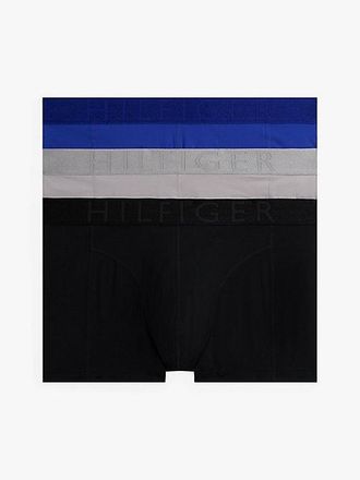 Tommy Hilfiger Lot de 3 boxers à ceinture métallisée