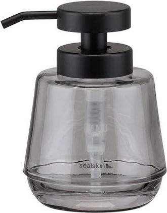 Sealskin Mood Seifenspender aus Glas, Inhalt: 380 ml, Farbe: Grau