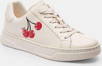 Coach High Line Sneaker mit Kirschprint