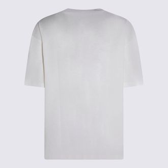 Maison Margiela Mens T-Shirts And Polos White _100 % Co