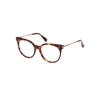 Max Mara unisex, Accessoires, Brun, Taille: 53 MM Mm5107 Optical Frame
