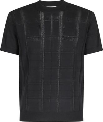 Paolo Pecora Homme, Pulls, Noir, Taille: XL Maglia Girocollo