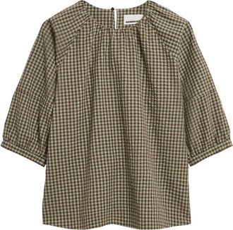 Armedangels Bluse VICHY SEERSUCKER