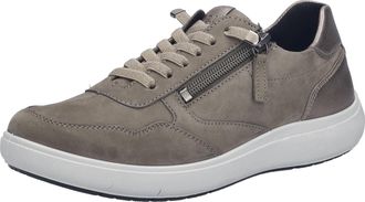 Josef Seibel Damen Low-Top Sneaker Megan.09,Weite G (Normal),Wechselfußbett,Freizeitschuhe,Turnschuhe,Laufschuhe,Business,Taupe,38 EU