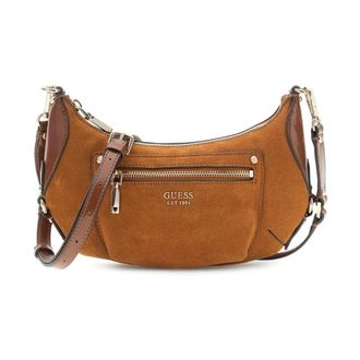 Guess Femme, Sacs, Brun, Taille: ONE Size Marsha Mini Crossbody