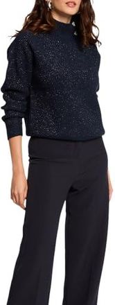 Morgan Femme 232-mstori Pull, Marine M, L EU