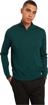 Ted Baker Pullover f&uuml;r Herren, Merinowolle (Gr&uuml;n)