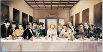 Artopweb CASARO-Invitation Dekorative Paneele, Holz, Multifarbiert, Maßnahmen: 100 x 50 cm