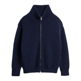 Zanone Cardigan - - Knitwear - Damen - Blau - S