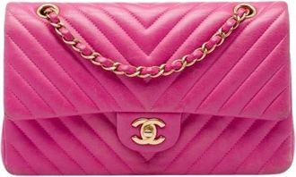 Chanel Pre-owned Classic Flap Schultertasche - - Pre-owned - Damen - Rosa - ONE SIZE