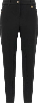 Burberry Femme, Pantalons, Noir, Taille: 34 FR Anne Stretch Cotton Pantalons