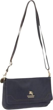 Burberry Sac bandouli&egrave;re vintage doccasion - Femme - Pre-owned - Bleu - Taille: ONE Size