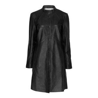 BTF-CPH Btfcph - Vestes en cuir - Femme - Manteaux - Noir - Taille: 46 FR