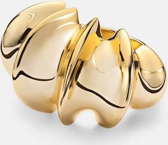 Jennifer Fisher Bague Murphy en plaqu&eacute; or 10 ct