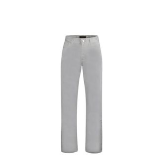 Moorer Femme, Pantalons, Blanc, Taille: 36 FR Pantalon Slim-fit