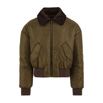 Aspesi Rewind Bomber Jacket - - Jackets - Damen - Gr&uuml;n - L