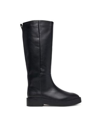 Calvin Klein Stiefel Conc Welt High Boot Lth HW0HW03213 Schwarz