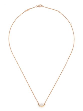 Loyal.e Paris collier Intr&eacute;pide Petit Arc en or rose recycl&eacute; 18ct
