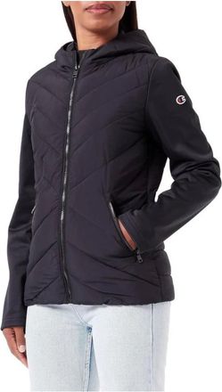 Champion Femme, Vestes, Noir, Taille: 40 FR Manteaux