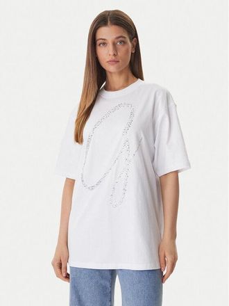 Guess T-Shirt W6GI39 K3478 Wei&szlig; Regular Fit