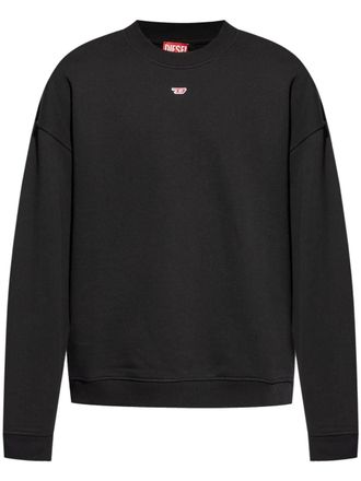Diesel sweat S-Boxt-D en coton - Noir