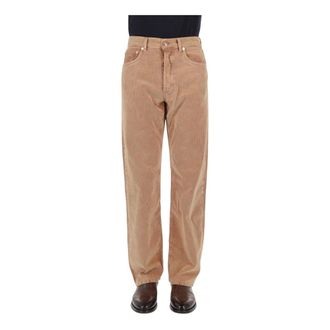 Haikure Jean droit Achilles en velours Pier - Homme - Pantalons - Brun - Taille: W35