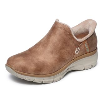 Skechers Damen Easy Going - Modern Hour - freihändige Slip-ins-Stiefelette, Hellbraun, 35.5 EU