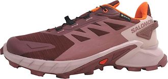 Salomon Shoes Supercross 4 GTX W Tawnyp/Deauvi/C Tawny Port/Deauville Mauve/Cherry T - 7,5/41
