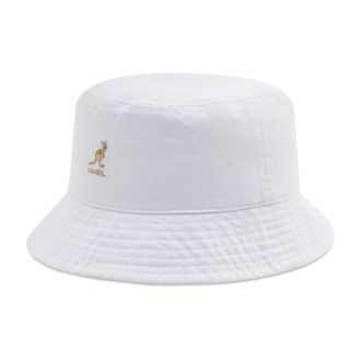 Kangol Hut Kangol Bucket Washed K4224HT Wei&szlig;