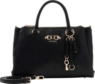 Guess Femme, Sacs, Noir, Taille: ONE Size Anise Triple Comp Satchel