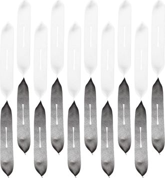 Milisten rutschfeste Kleiderb&uuml;gel Schwammh&uuml;llen 20 St&uuml;ck Gepolstert und Kratzfrei f&uuml;r Empfindliche Stoffe und Anz&uuml;ge Komprimierbar f&uuml;r Platzsparende Lagerung