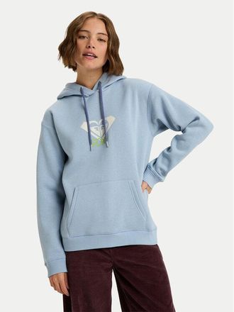 Roxy Sweatshirt Surf Stoked Brushed Art ERJFT05020 Himmelblau Regular Fit